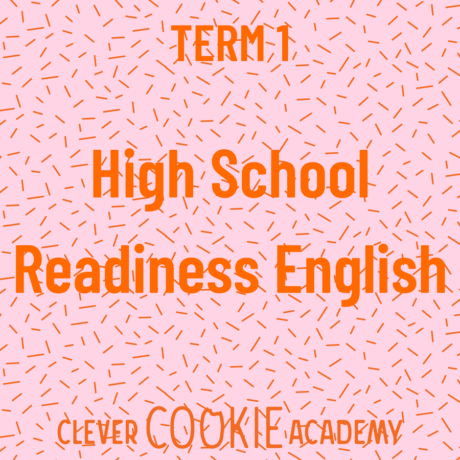 2026 Term 1 - High School Readiness English (Year 6) – Clever Cookie ...